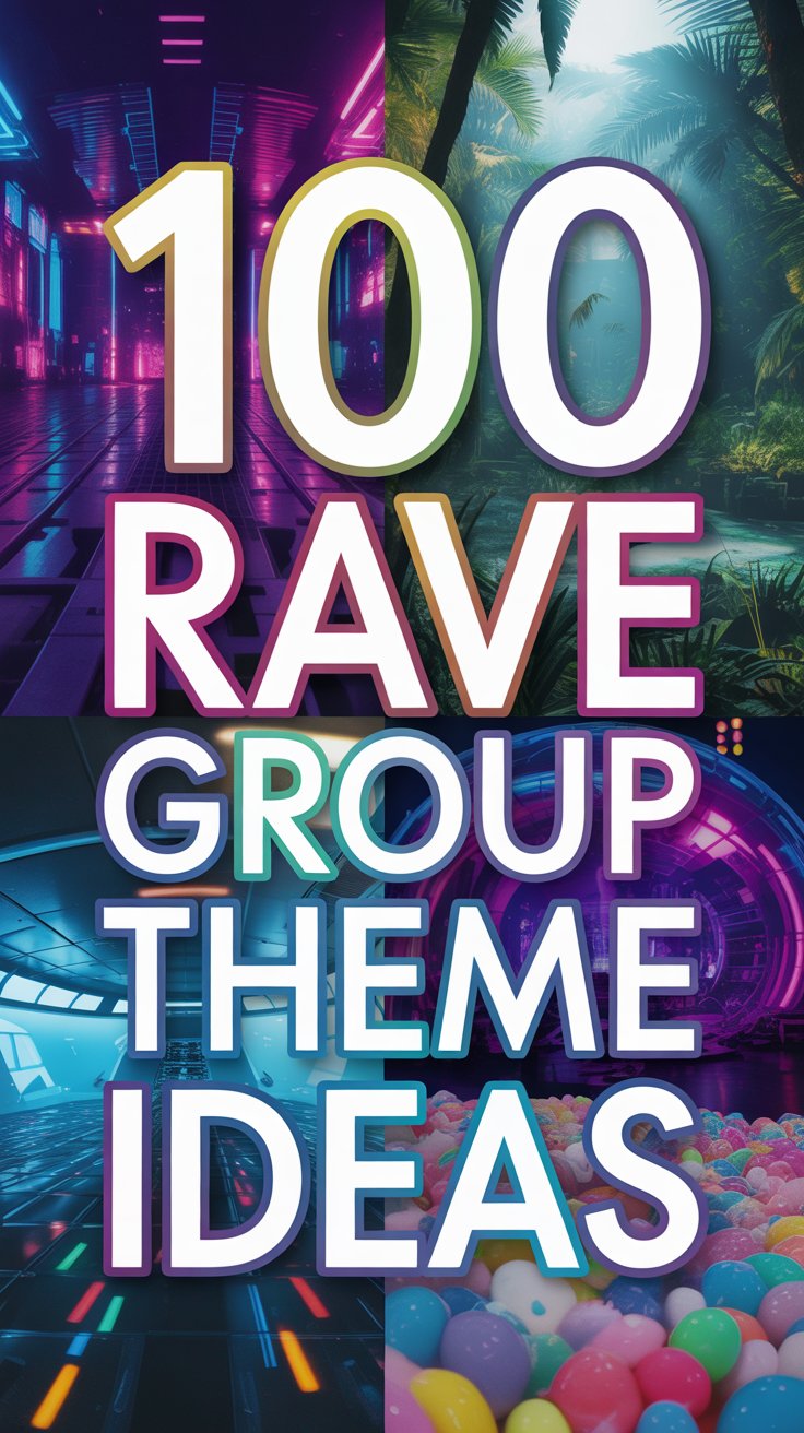 Rave Group Theme Ideas for Epic Party Vibes